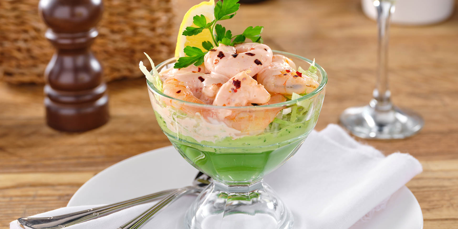 Prawn cocktail, avocado mousse, cucumber jelly - Charles Saunders Food ...